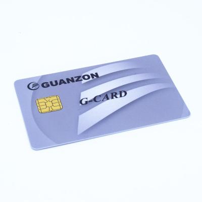 China SLE5542 SLE 4442  RFID NFC Card CMYK Printing With Smart Contact Chip for sale