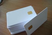 China SLE4442 5542 RFID Plastic Pvc Smart Contact Chip Card for sale