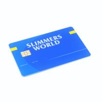 China SLE4442 5542 RFID Plastic Pvc Smart Contact Chip Card for sale