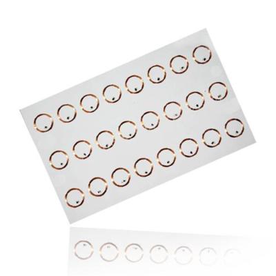China PVC 125khz Smart Card Inlay RFID Contactless card prelam sheet T5577 for sale