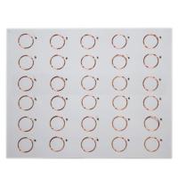 China PVC 125khz Smart Card Inlay RFID Contactless card prelam sheet T5577 for sale