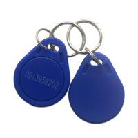 China ISO14443A 13.56mhz ntag213 NFC KeyChain for sale
