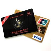 China Wallet RFID NFC Card , HF RFID Blocking Card anti hacking anti scan for sale