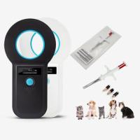 China 134.2Khz RFID Animal Tag Microchip Reader Dog Chip Pet Chip Scanner Reader for sale