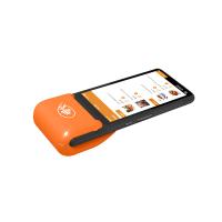China Contactless Card Payment Handheld Android 11 Pos Terminal With 40mm Ticket Printer for sale