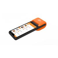 China Contactless Card Payment Handheld Android 11 Pos Terminal With 40mm Ticket Printer for sale