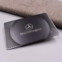 China Personalized Stainless Steel Metal Card , Contactless NFC Business Cards for Qr Code Brushed for sale