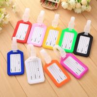China Suitcase Luggage Plastic PVC Card PP ABS With Paper Labels ODM for sale