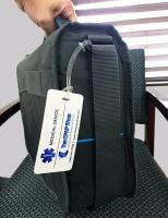 China Luggage Plastic PVC Card Hang Bag Tag ODM For Travel Baggage for sale