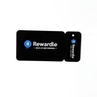 China 0.76mm 0.84mm Plastic PVC Card Key Tag ODM  3 Up Hot stamping Printing for sale
