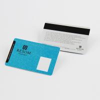 China Plastic Blank Hico Magnetic Cards , PVC Loco Mag Stripe Printing for sale