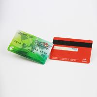 China Plastic Blank Hico Magnetic Cards , PVC Loco Mag Stripe Printing for sale