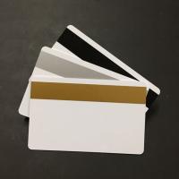 China Pvc Blank Magnetic Stripe Card for sale