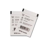 China Custom UHF passive textile clothing RFID tag garment production for shop system for sale