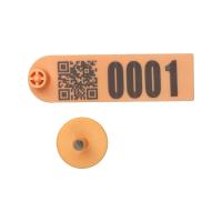 China 134.2KHZ animal tracking tag , RFID Ear Tag for Cattle Sheep Pig for sale
