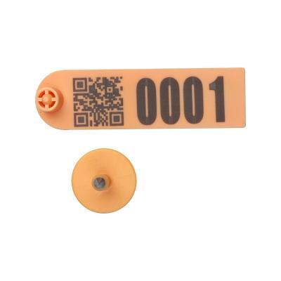 China 134.2KHZ animal tracking tag , RFID Ear Tag for Cattle Sheep Pig for sale