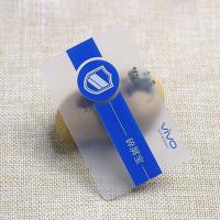 China Transparent Pvc business Card Printing for sale
