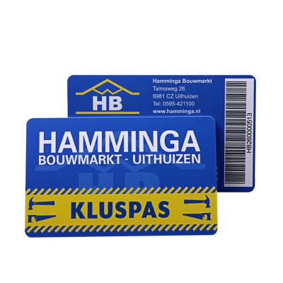 China Membership Plastic PVC Card for sale