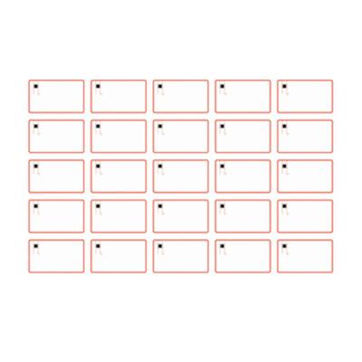 China 125khz PVC Rfid Smart Card Inlay Prelam Sheet White TK4100 for sale