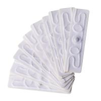 China Fabric Textile Heat Sealing Washable UHF RFID Laundry Tag for sale