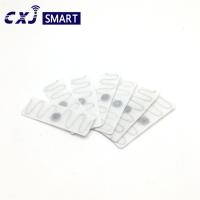 China Fabric Textile Heat Sealing Washable UHF RFID Laundry Tag for sale