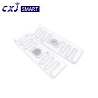 China Fabric Textile Heat Sealing Washable UHF RFID Laundry Tag for sale