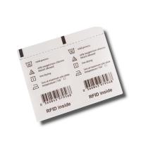 China Sewing UHF RFID Clothing Tag Nylon Fabric With Long Range 860-960Mhz for sale
