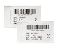 China Sewing UHF RFID Clothing Tag Nylon Fabric With Long Range 860-960Mhz for sale