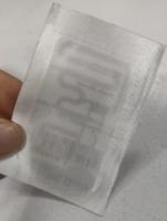 China Sewing UHF RFID Clothing Tag Nylon Fabric With Long Range 860-960Mhz for sale