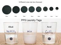 China Button Washable RFID Laundry Tag 125khz Heat Resistant PPS TK4100 EM4200 for sale