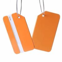 China Travel Luggage Stainless Steel Metal Card Aluminium Baggage Suitcase Bag Name Address ID for sale