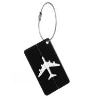 China Travel Luggage Stainless Steel Metal Card Aluminium Baggage Suitcase Bag Name Address ID for sale