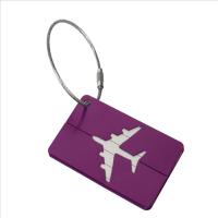 China Metal Aluminum Luggage Bag Tag for Airplane for sale
