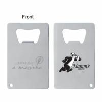 China Personalized Stainless Steel Credit Card for Bottle Openers for sale