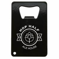 China Stainless Steel Metal Card Personalized Credit Card Bottle Openers for sale