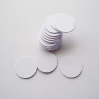 China Hard Pvc PET RFID NFC Tags On Metal Surface Coin Iso15693 Weatherproof for sale