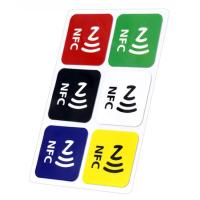 China NFC label Brandable Ntag216 NFC Sticker for sale