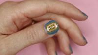 China Microchip RFID NFC Sticker , NFC Led Nail Stickers For Finger for sale