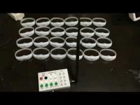 China 2021 RFID Led Wristband for Event Party Supplies Remote Control Activated for sale