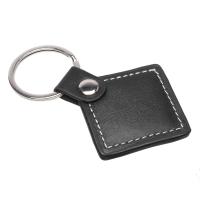 China Access Control Leather RFID NFC Keyfob Customized Size for sale