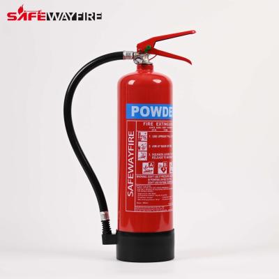 China BSI EN3 Certified Fire Extinguishers 1KG to 12KG Capacity with 14Bar Working Pressure and -30°C to +60°C Temperature Range for sale