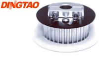 China Z7 Cutting Parts 94016001 Motor Pulley 9mm 2-belt Assembly Xlc7000 Spare Parts for sale
