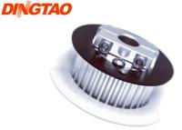 China Z7 Cutting Parts 94016001 Motor Pulley 9mm 2-belt Assembly Xlc7000 Spare Parts for sale