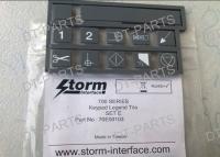 China 75709001 Suit GTXL Cutter GT1000 Parts Keyboard Sheet Of 2 Silkscreen for sale
