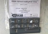 China 75709001 Suit GTXL Cutter GT1000 Parts Keyboard Sheet Of 2 Silkscreen for sale