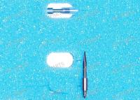 China Industry Graphtec Cutter Parts CB15UB Ceramic Carbide Blades 1.5mm ISO2000 for sale