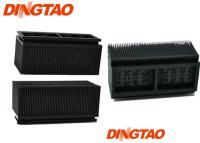 China Auto Cutter Bristle Brushes Black Nylon For Yin Auto Cutter Machine Spare Parts for sale