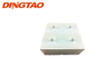 China For GT5250 S5200 Cutter Parts Bristle 1.6'' Poly - Round Foot - White 92910002 for sale