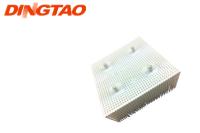 China For GT5250 S5200 Cutter Parts Bristle 1.6'' Poly - Round Foot - White 92910002 for sale