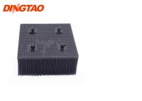 China 92910001 GTXL Spare Parts GT1000 Cutter Bristle 1.6'' Poly Square Foot Black for sale